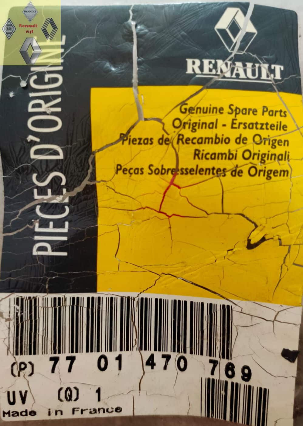 Bevestigingsklem sierlijst Renault Kangoo of Trafic II. - Visch Parts ...