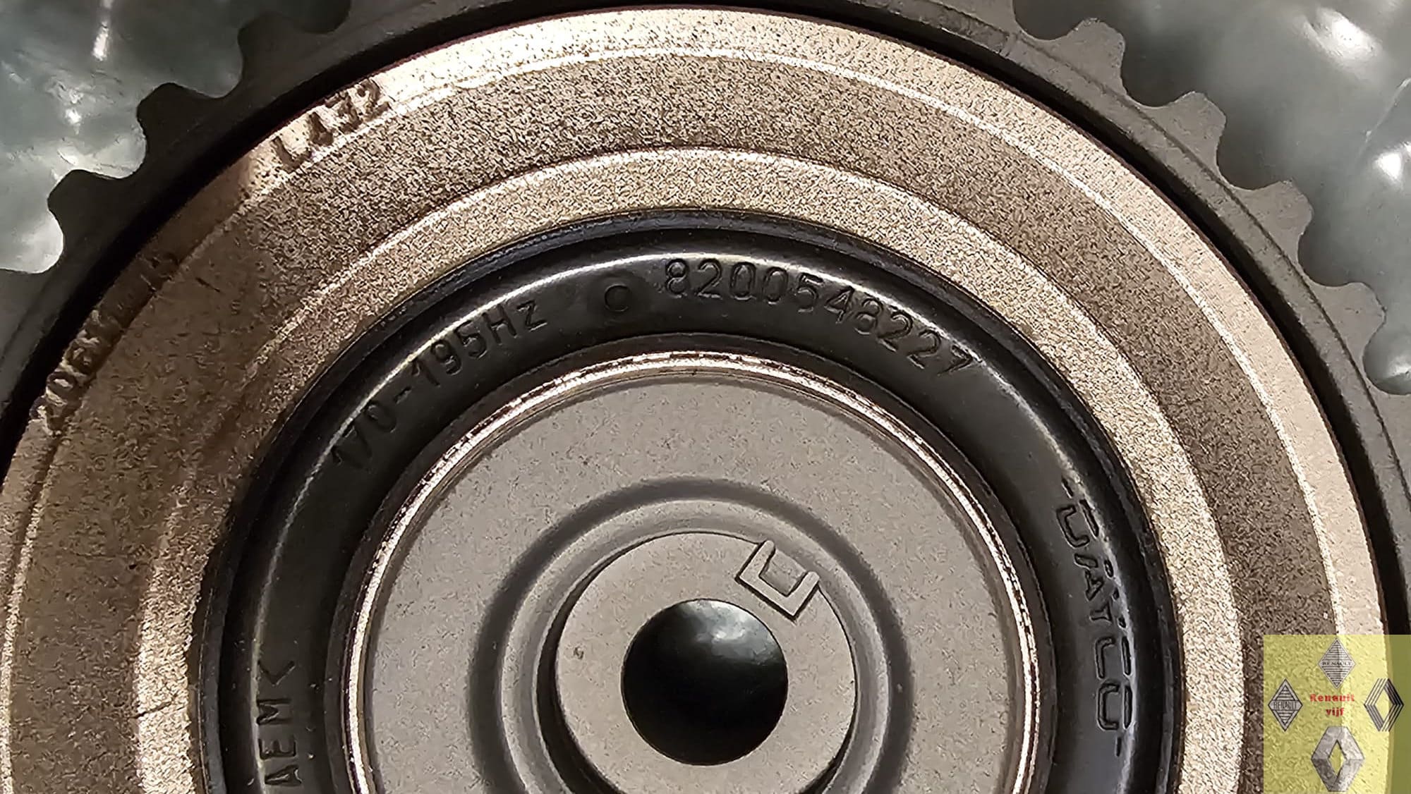 Poelie nokkenas 1.9 dTi (diesel motor) Renault Clio II, Espace III ...